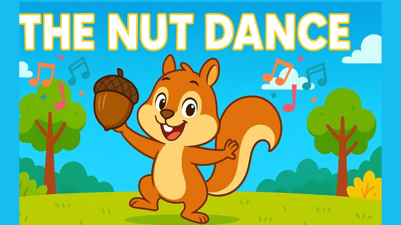 The Nut Dance 🥜 | Fun Movement Song for Toddlers and Preschoolers - YouTube