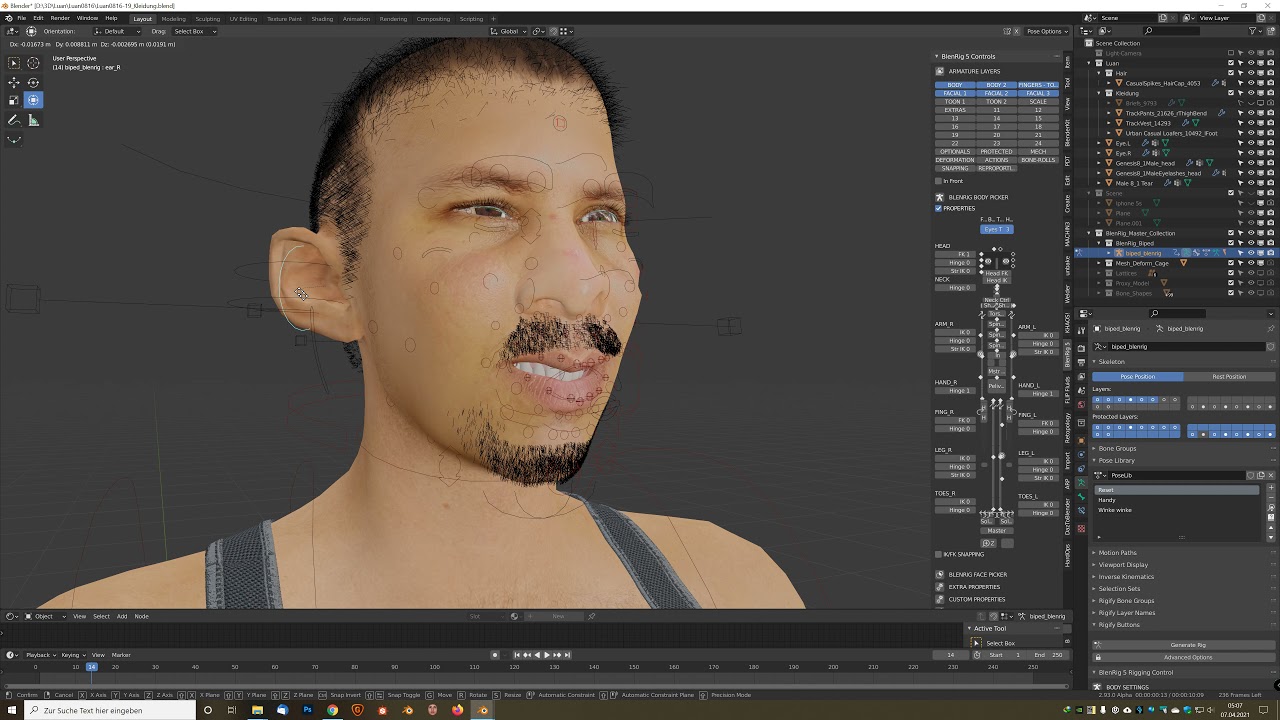 Blenrig 5 for Blender a demonstration - YouTube