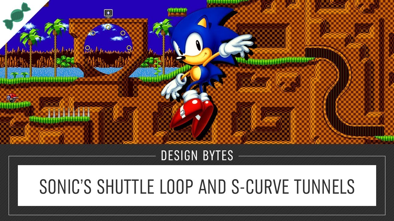 Design Bytes: Sonic's Shuttle Loop and S-Curve Tunnels - YouTube