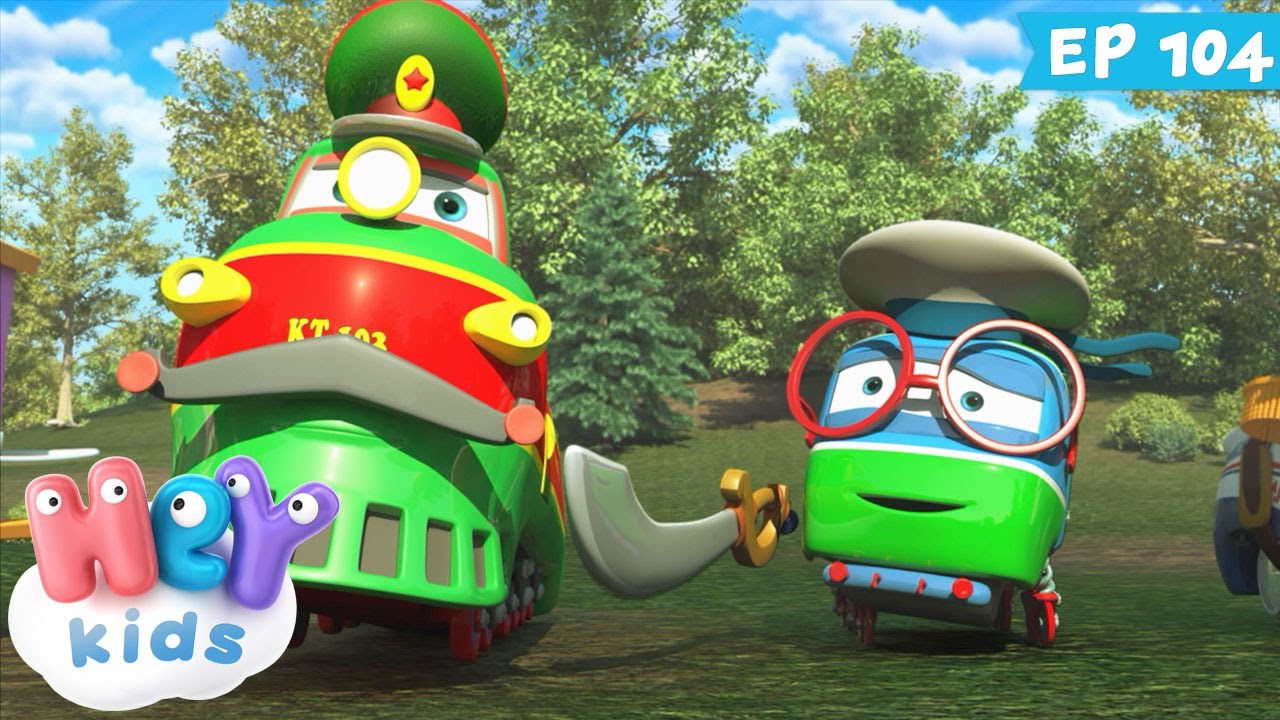 Trenulețele 🚂 Jocul amuzant - Desene animate cu armata (ep. 104 ...