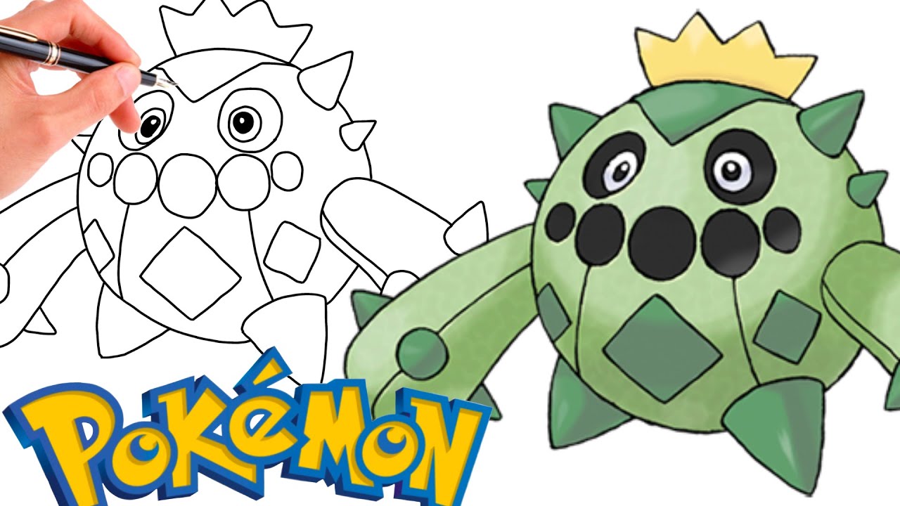 How To Draw CACNEA POKEMON #331 | Generation 3 - YouTube