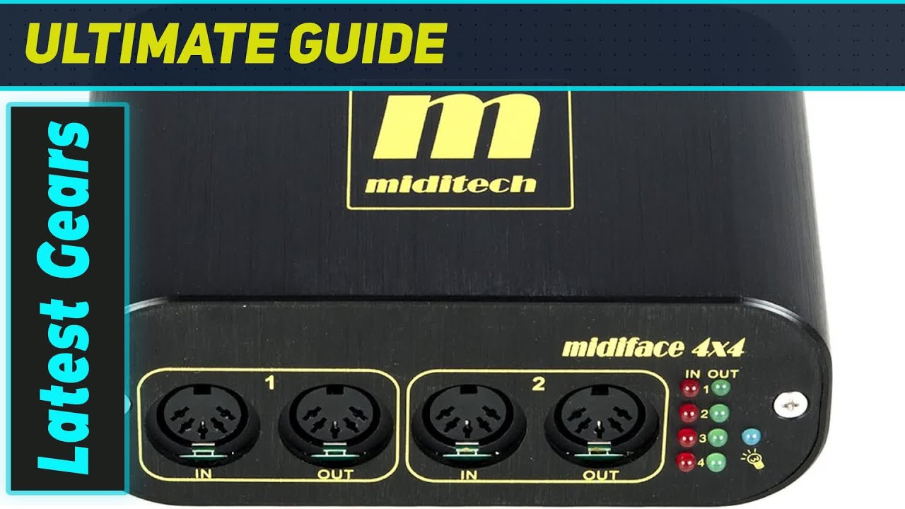 Midiface 4x4: Your Ultimate MIDI Connection? - YouTube