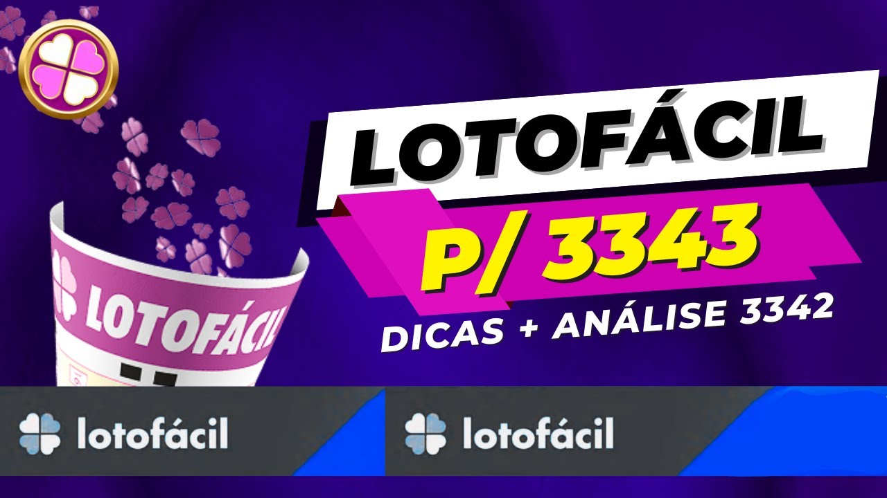 lotofacil projeção 3343 - Análise 3342 - YouTube