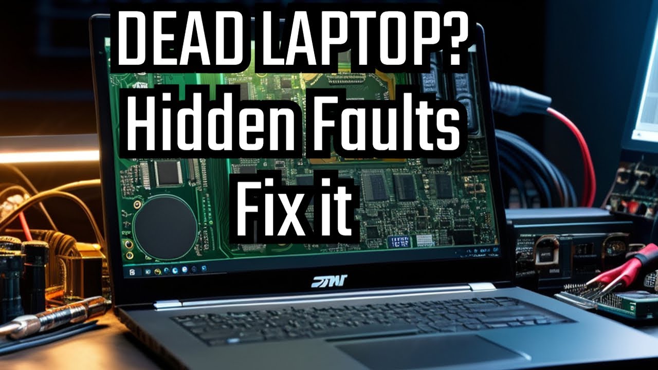 Uncover hidden common faults on dead laptop motherboard - Laptop repair ...