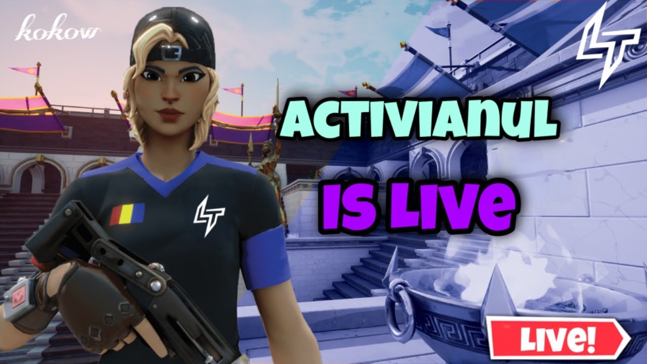 🎈🎈LIVE FORTNITE ROMANIA ! NE JUCAM ARENA+UPDATE - YouTube