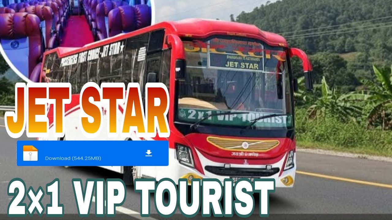 New Jet Star Bus Skin|Bus Simulator Indonesia|Offroad Map Mod ||Bussid ...