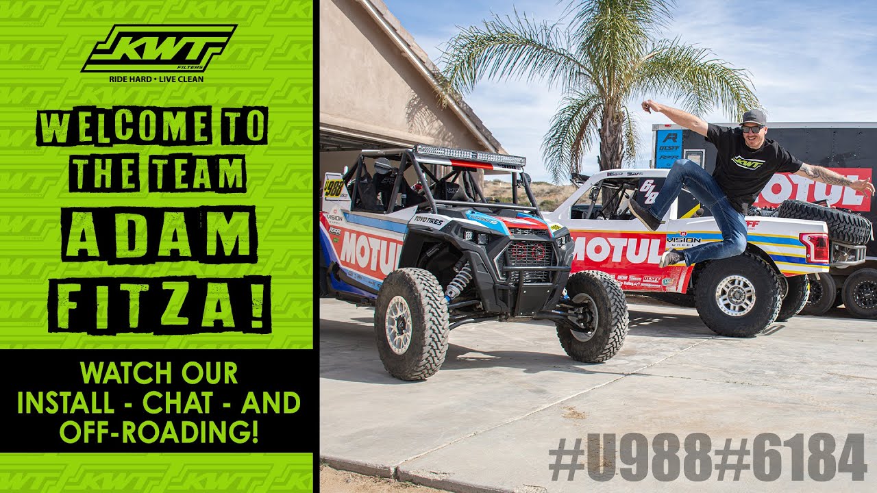 Welcome to the KWT Filters Team Adam Fitza! - YouTube