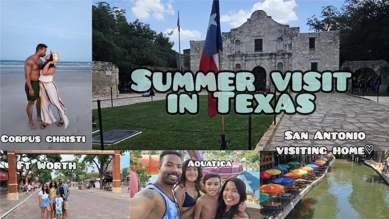 Summer visit in Texas | Visiting Home | Texas vlog | San Antonio ...