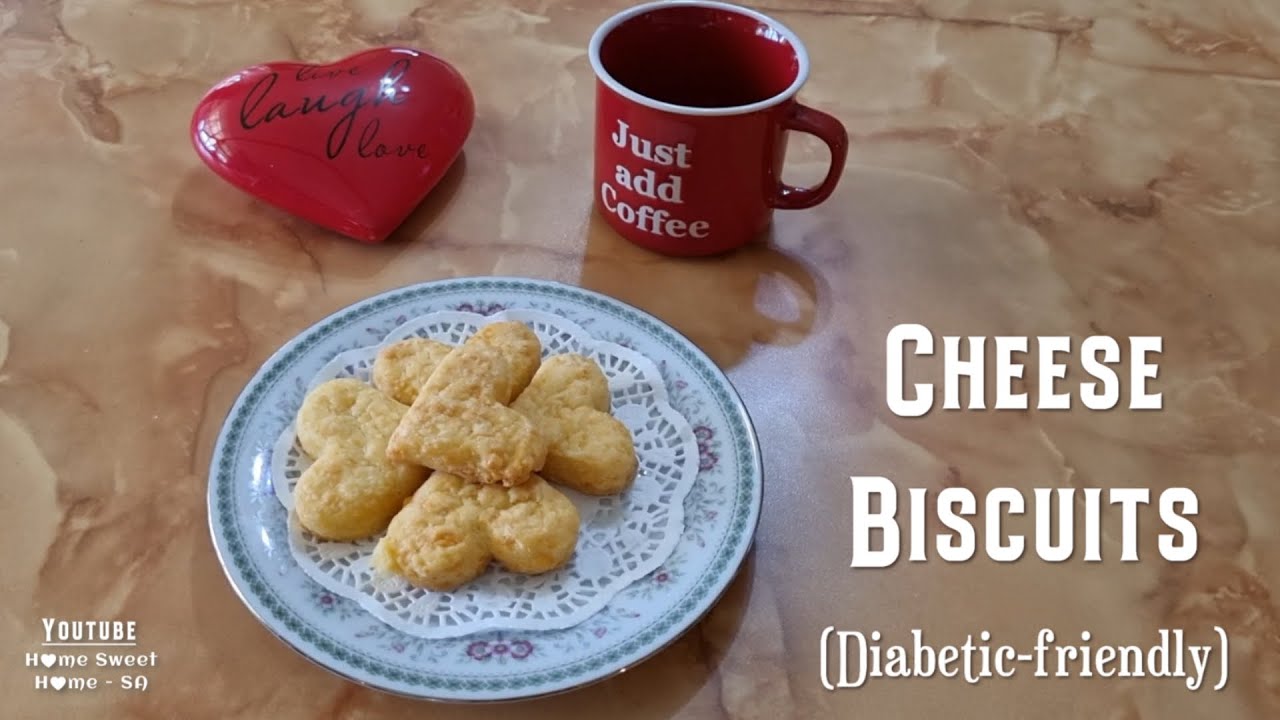 DIABETIC-FRIENDLY - Delicious Cheese Biscuits Recipe (Only 0.08g sugar ...