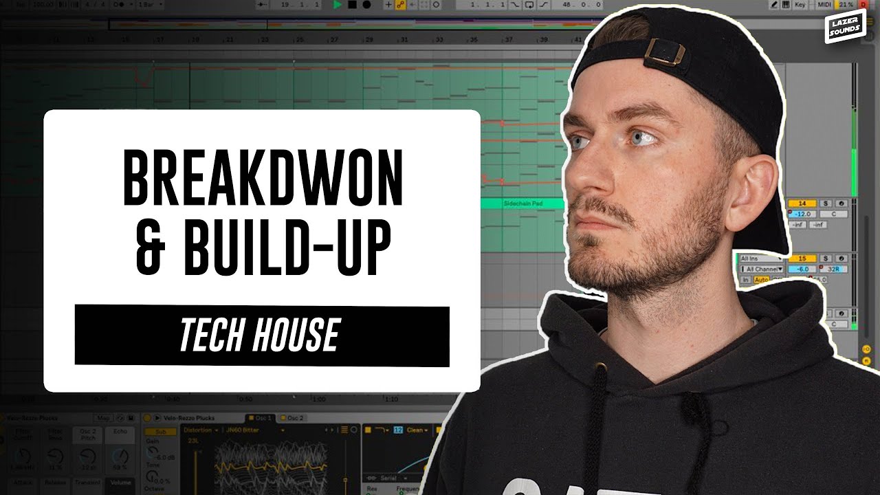 Tech-House Breakdown And Build Up From Scratch - YouTube