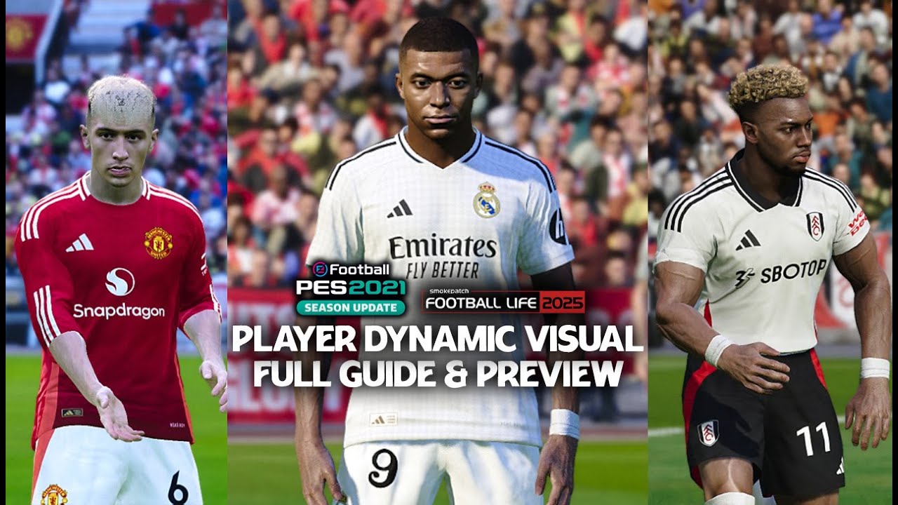 PES 2021 & Football Life 2025 - Player Dynamic Visual Mod (Player Body ...