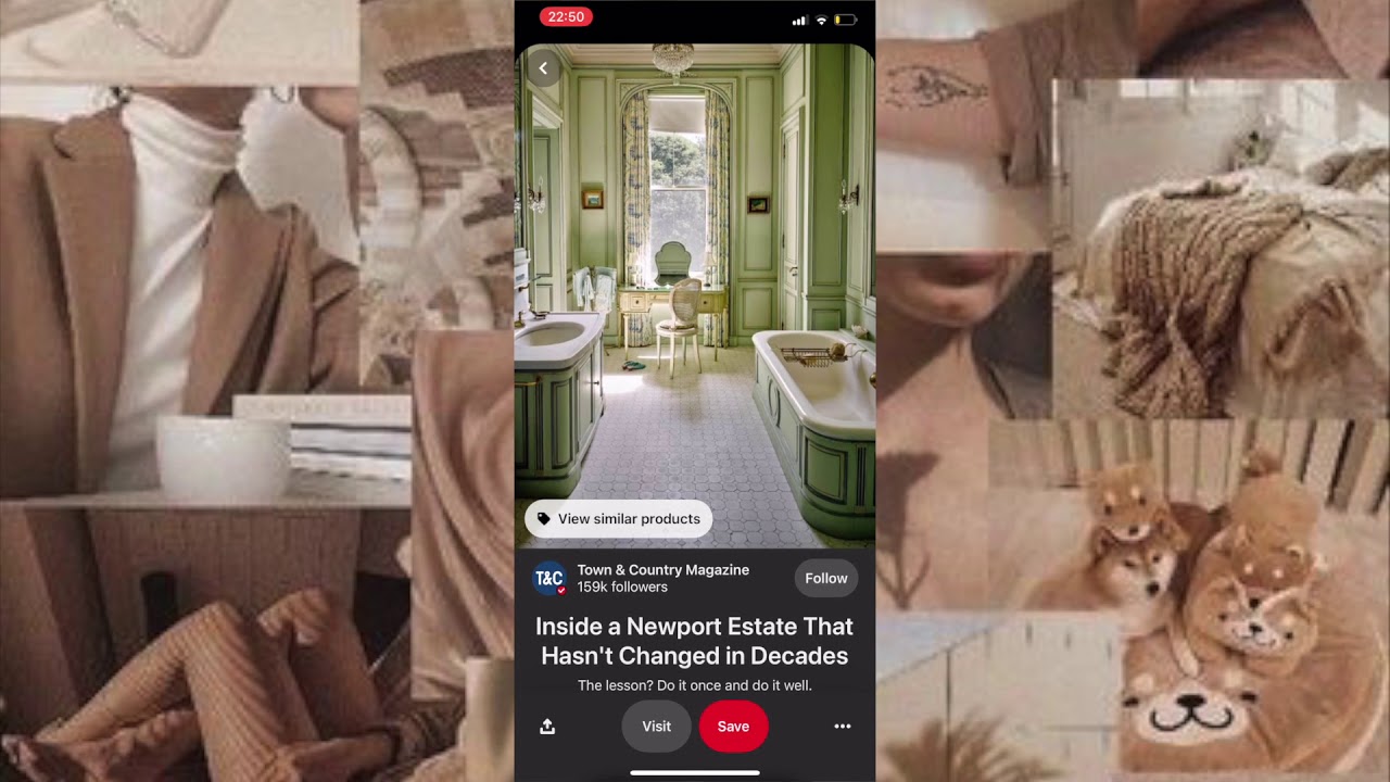 Aesthetic Pinterest feed | scroll with me - YouTube