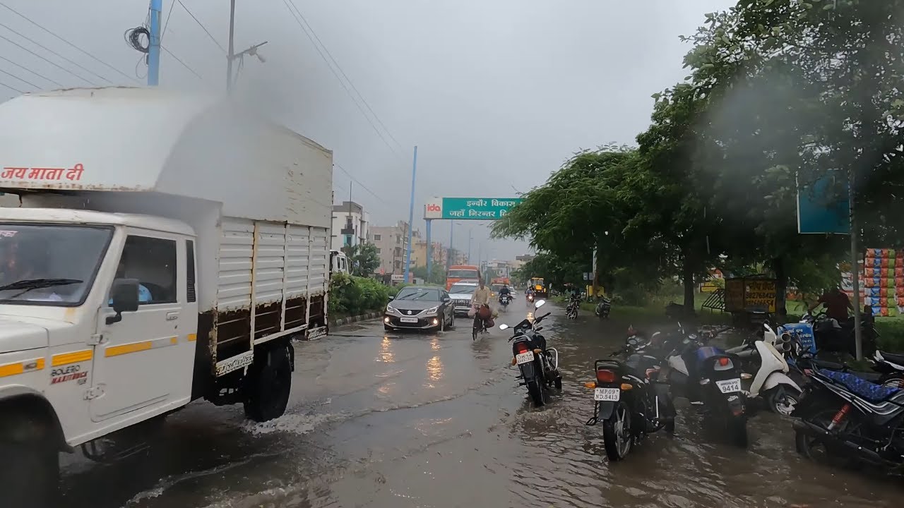 Rainfall in Indore breaks 39 year record | Monsoon Indore | Indore city ...