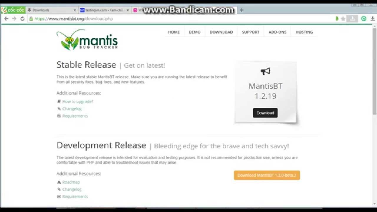 Cài đặt Mantis Bug Tracker - YouTube