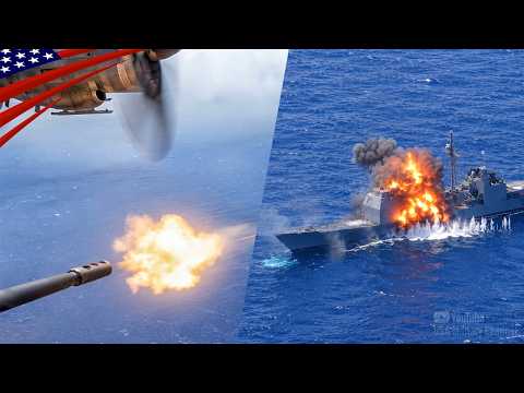 AC-130 Feuert, U-Boot-Torpedo Gibt den Rest: Kreuzer USS Mobile Bay Versenkt bei RIMPAC 2026