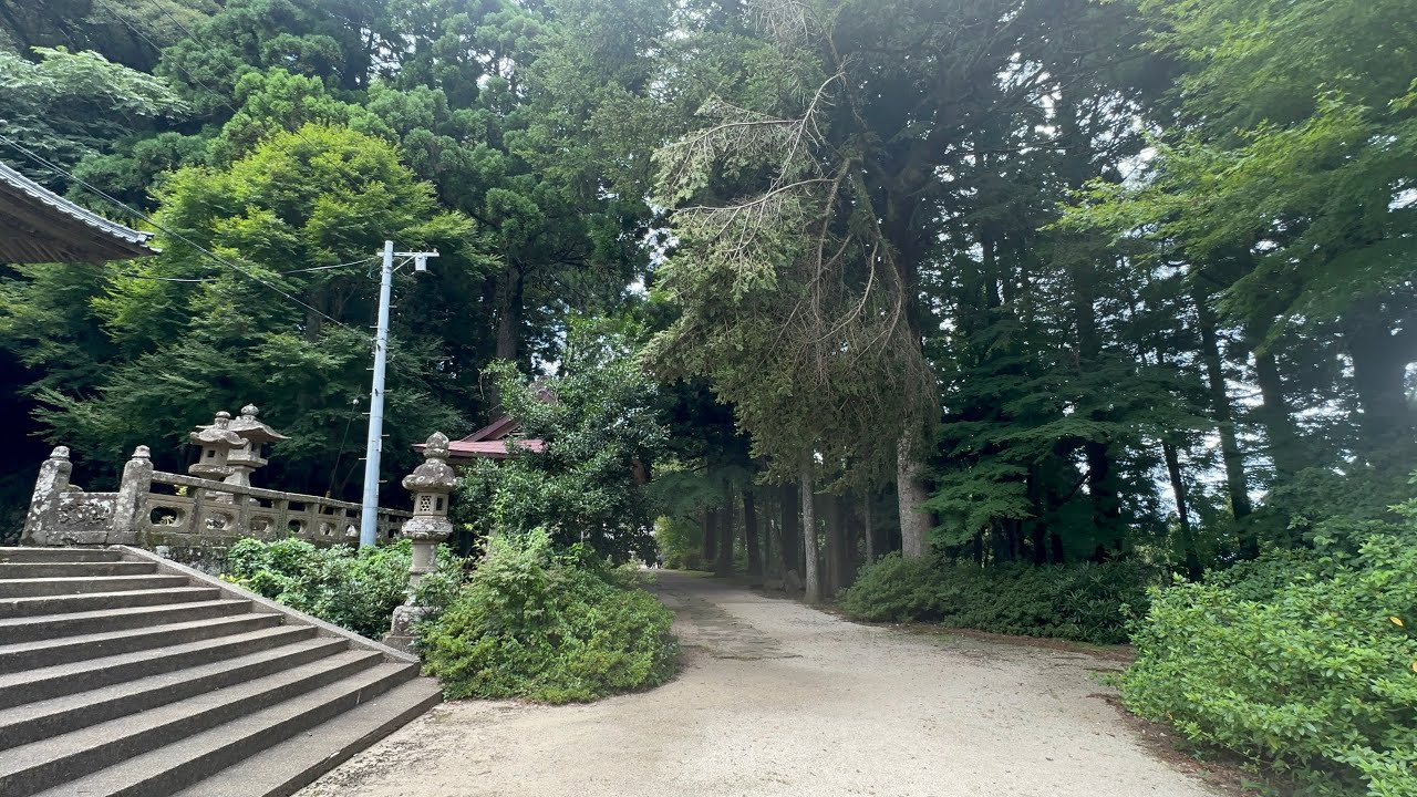 360 degree mountain road here in shimane ken japan - YouTube