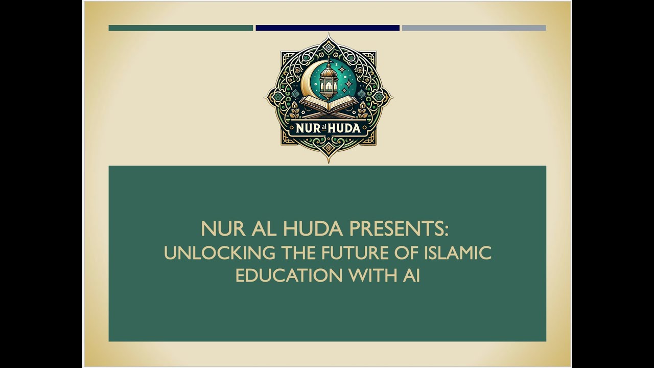 Nur Al Huda Webinar May 29th - YouTube