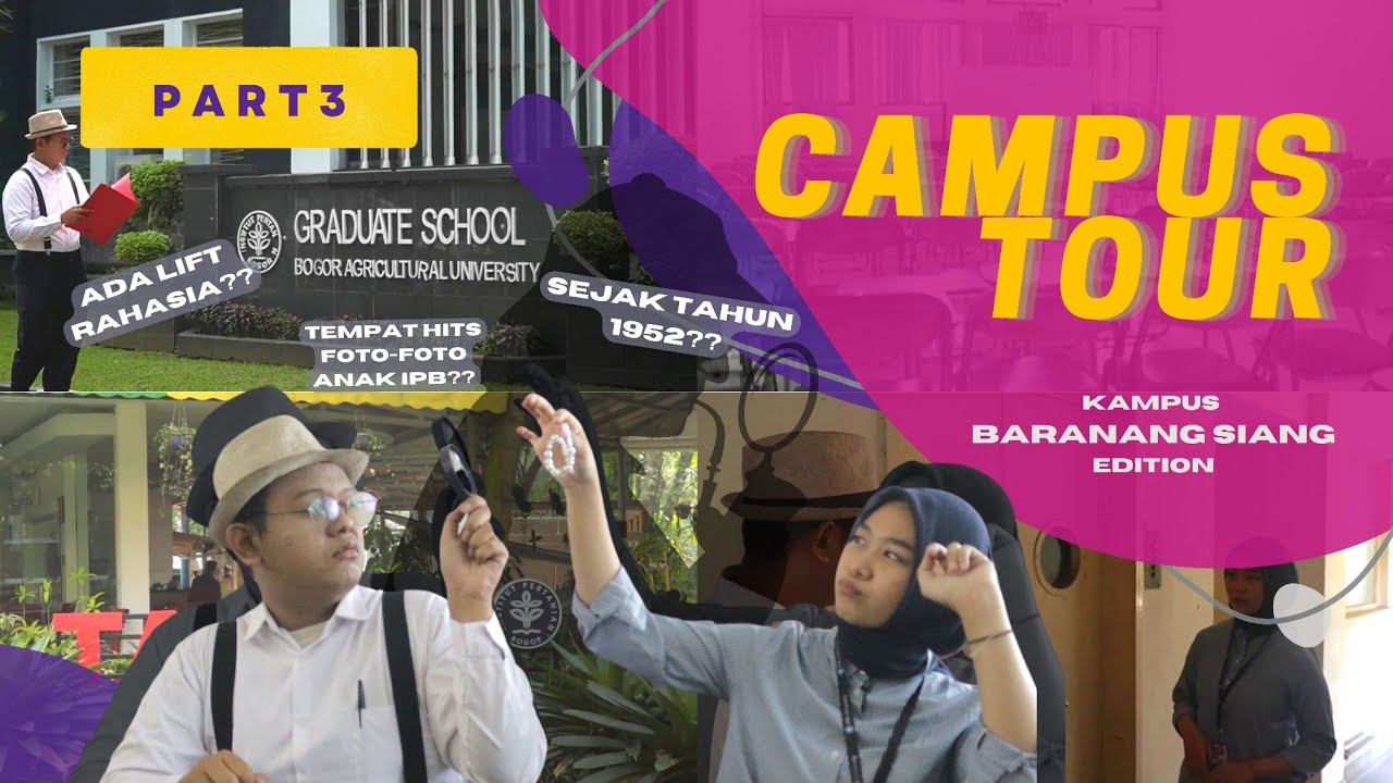 Campus Tour SV IPB (Kampus Baranangsiang Edition) | Kampus tertua IPB ...