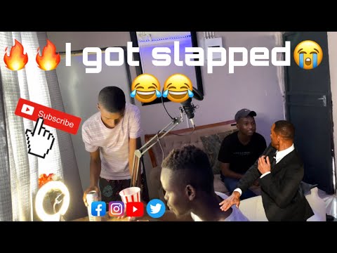 I TURNED RED AFTER GETTING SLAPPED!!!! - YouTube
