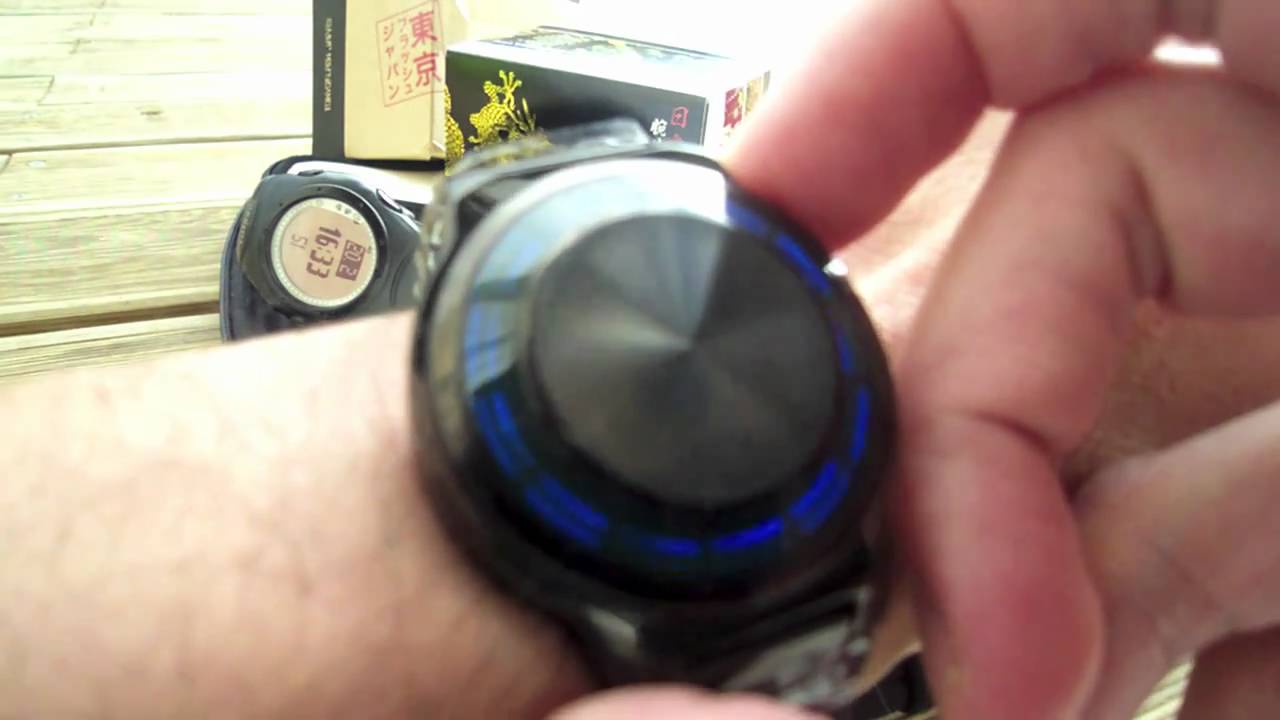 TokyoFlash Kisai RPM watch - YouTube