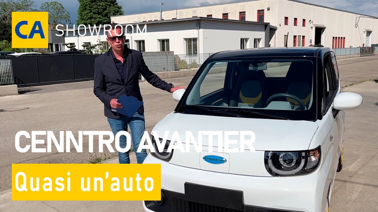 Cenntro Avantier | La minicar che assomiglia ad un'automobile - YouTube