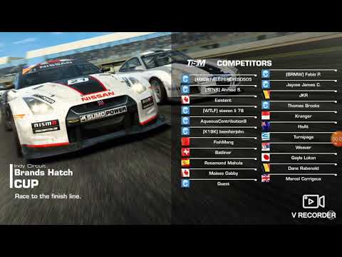 Real racing 3 (CUP) (Nisan GTR) main Kotor.....