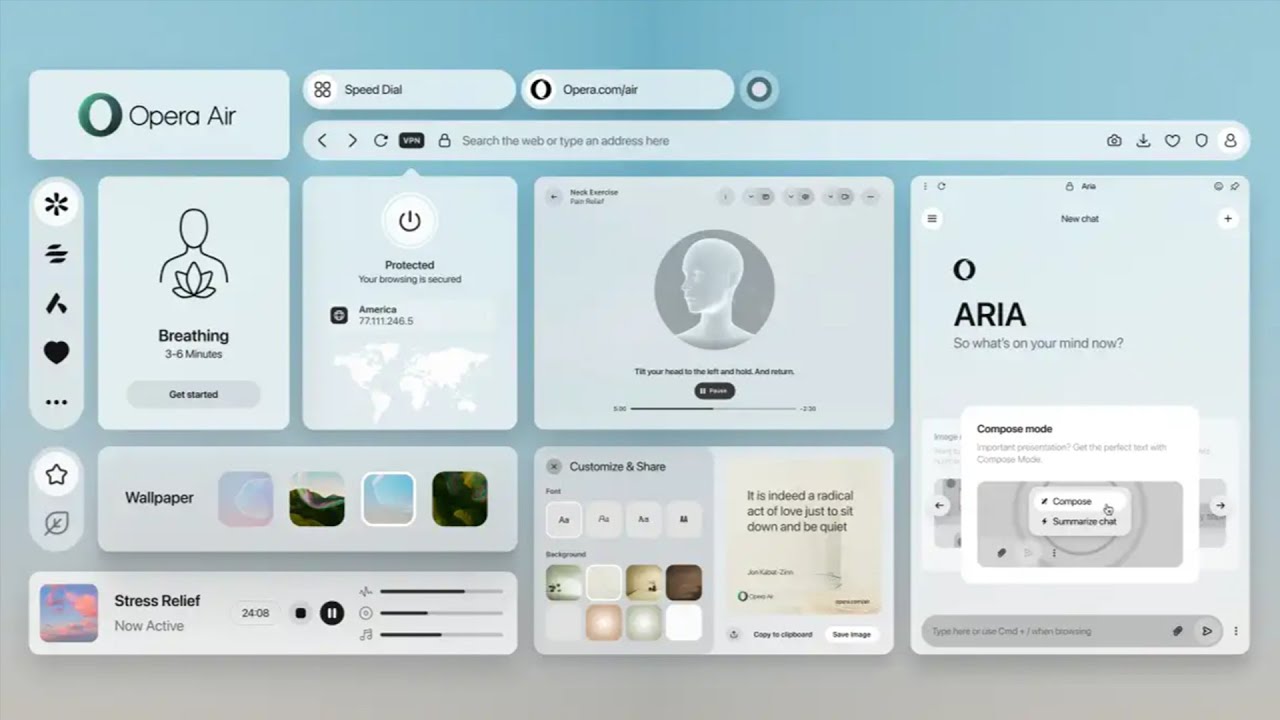 Opera Air - The Best Browser of 2025 You Need - YouTube