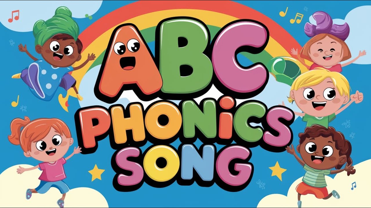 Phonics Song with Words - A For Apple | B for Bounce - ABC Alphabet ...