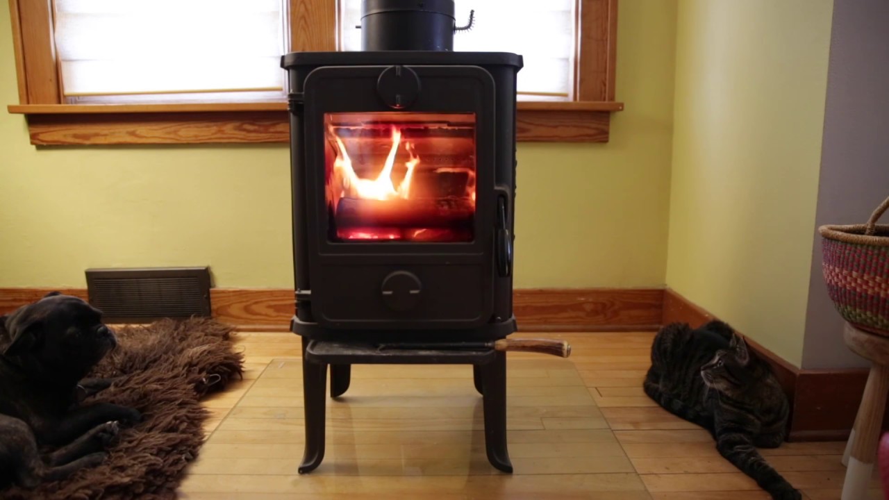 Cozy Morning at the Wood Stove #slowtv - YouTube