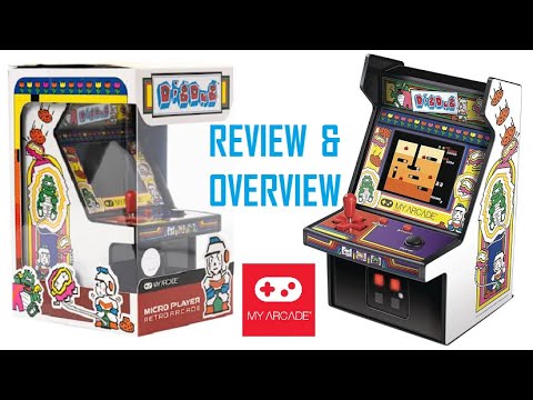 My Arcade Dig Dug Micro Arcade - Review & Overview - YouTube