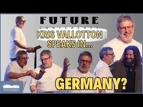 KRIS VALLOTTON SPEAKS IN GERMANY