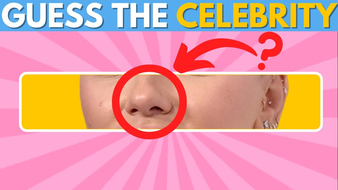 Celebrity Nose ID Challenge | Guess the Famous Faces - YouTube