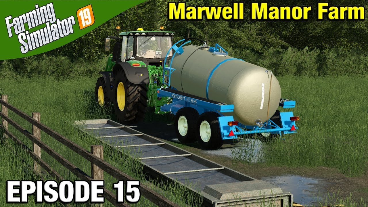 WE'VE GOT SHEEP Farming Simulator 19 Timelapse - Marwell Manor Farm FS19 Episode 15 - YouTube
