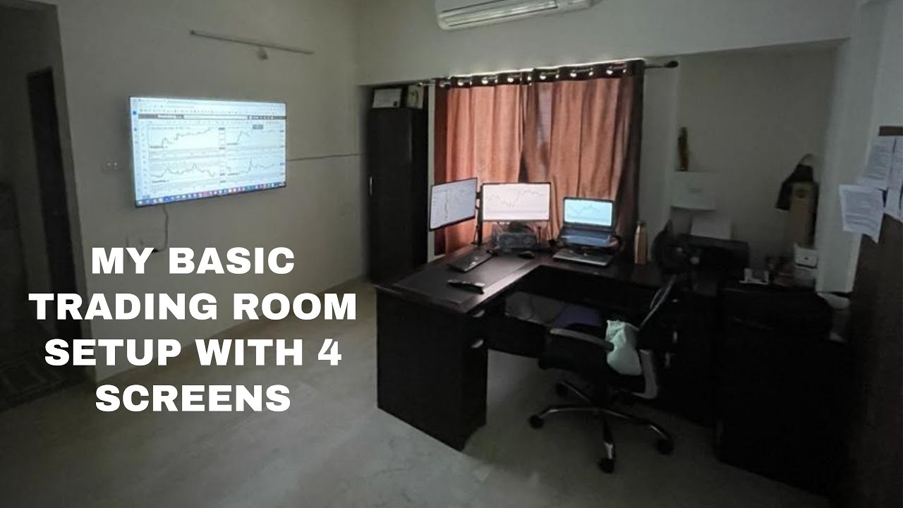 My basic trading desk setup with 4 screens | July 2021 | Neeraj Gupta ...