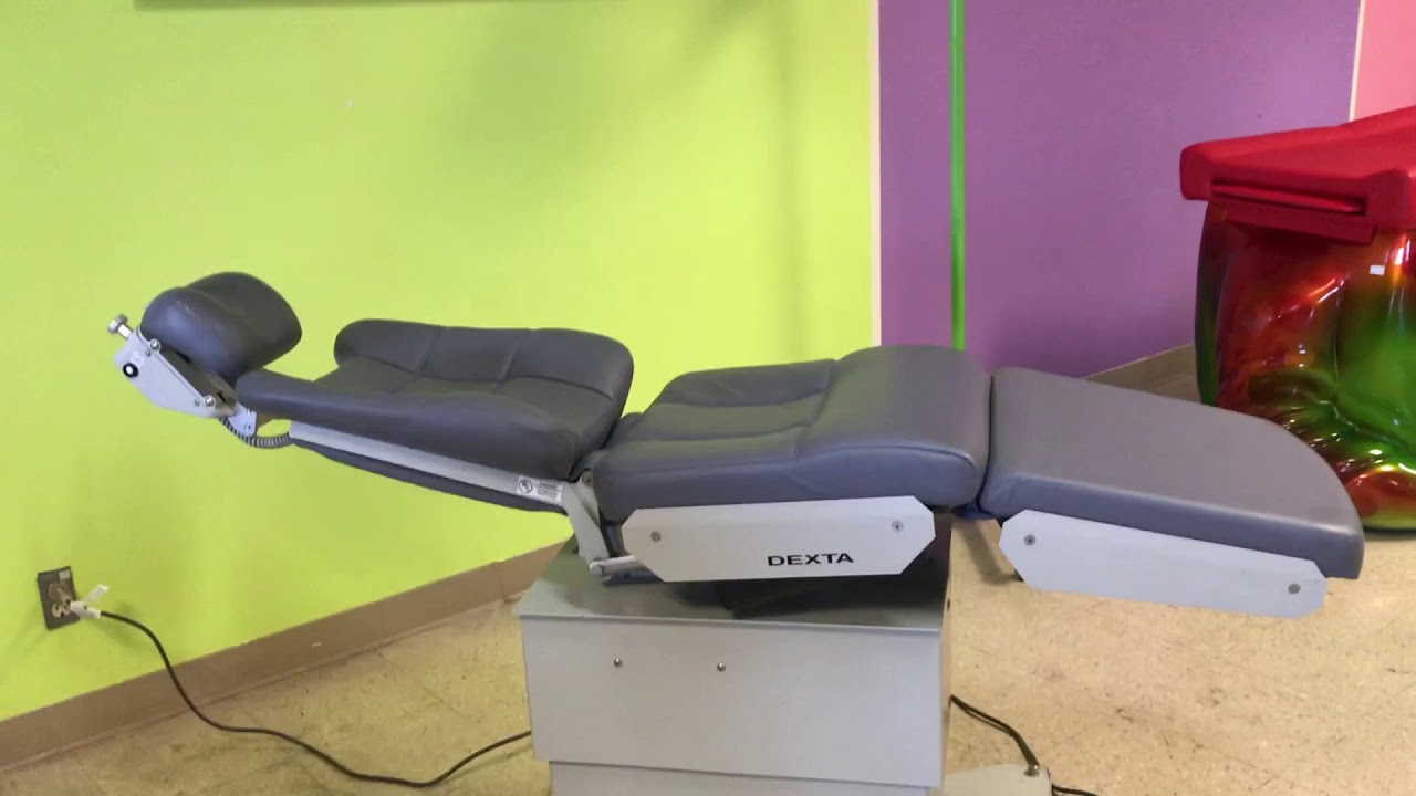 Dexta Ultimate Lazer Procedure Chair - YouTube