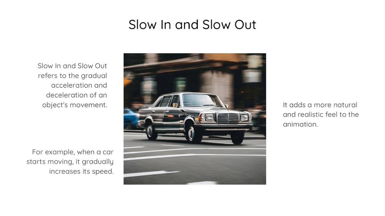 The 12 Principles of Animation- Slow in Slow Out - YouTube