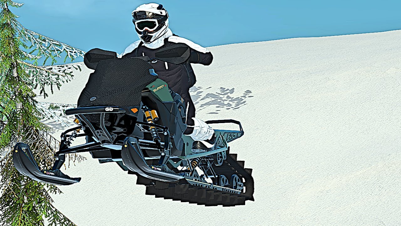 Sledders: Exploring woodlands on G5 mod sled - YouTube