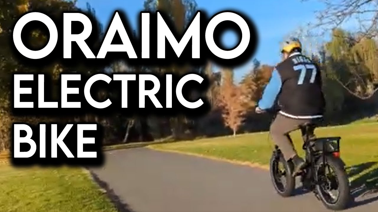 Oraimo Electric Bike on Amazon test ride and review - YouTube