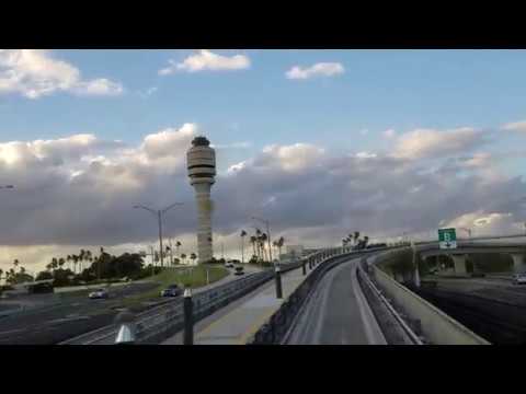New MCO tram: Orlando International Airport - YouTube