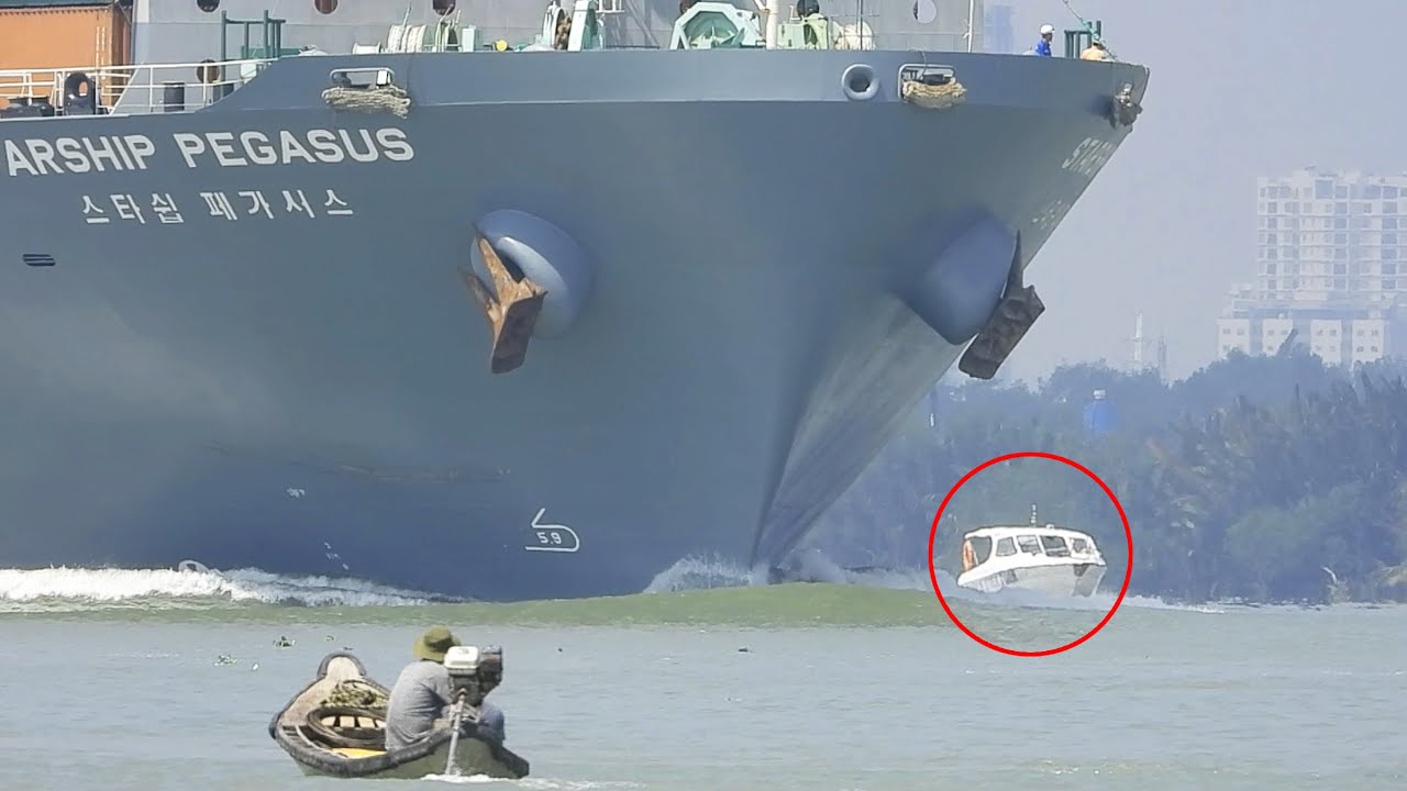 Thrilling Watching Canoe Race With Ships Carrying Thousands of ...