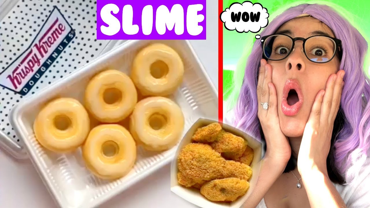 SLIME de COMIDA 🍔 - ¡Los Mejores FOOD SLIME! - YouTube