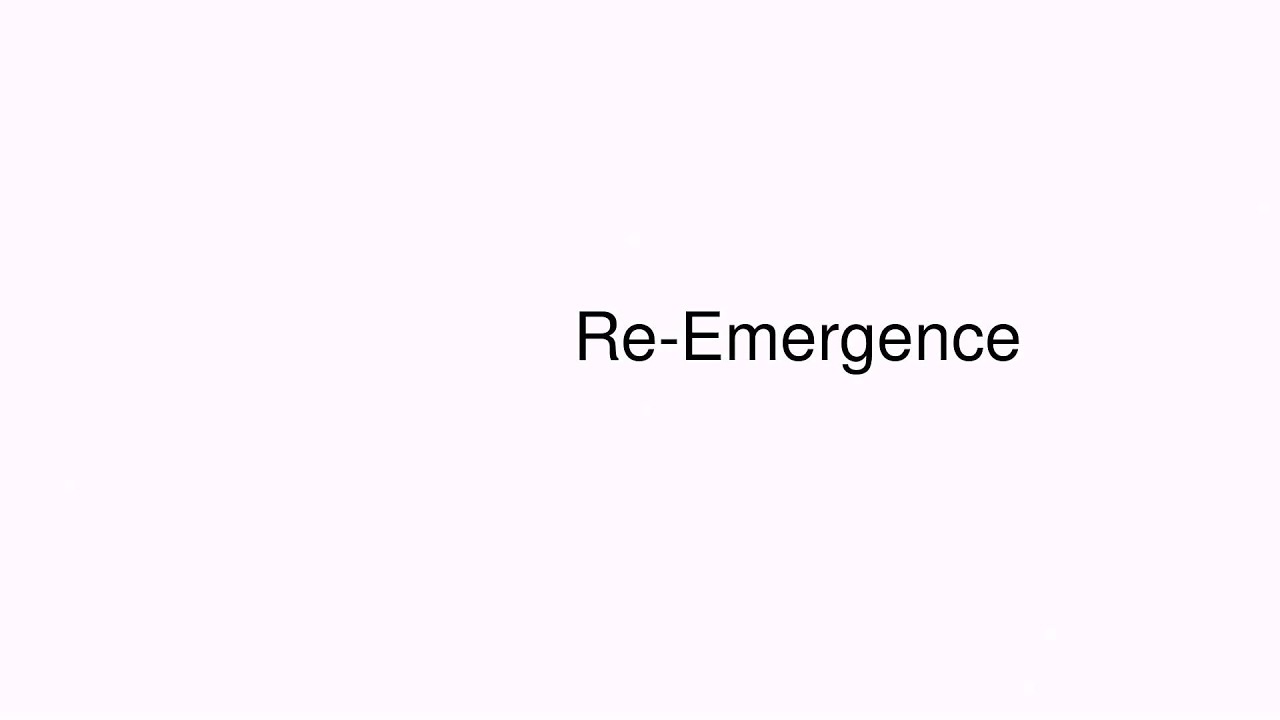 How to pronounce Re-Emergence - YouTube
