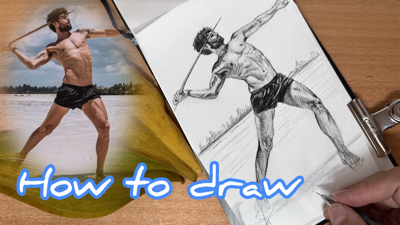 How to draw any poses, quick and easy |fast drawing - YouTube
