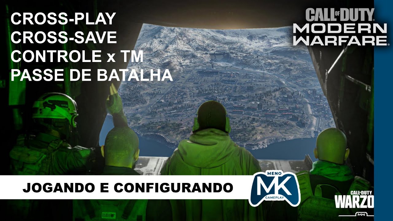 COD WARZONE - Cross-play Cross-save e upar o passe em outras ...
