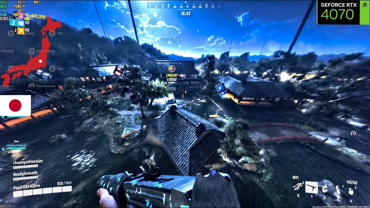 (RTX4070) MOST BEAUTIFUL NIGHT IN JAPAN FPS GAME (Unreal engine 5 ...