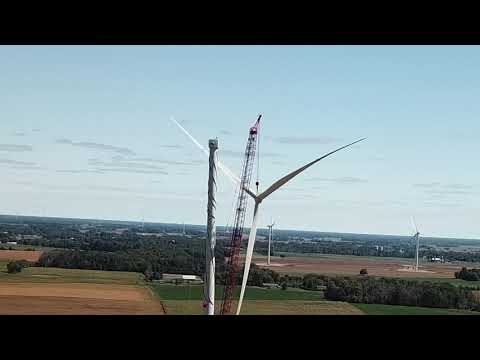 Incredible Wind Turbine Hoist, September 2020 - YouTube