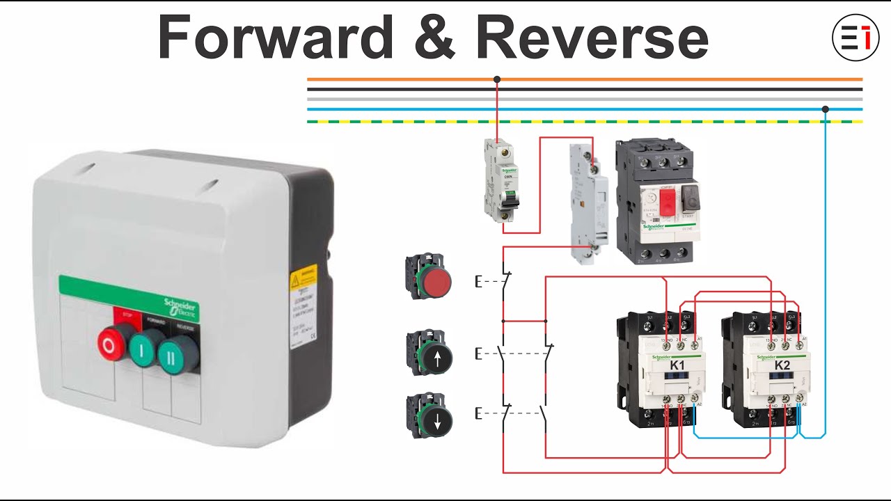 HOW to wire Forward Reverse motor control | By "ELEKTRICAR 1" - YouTube