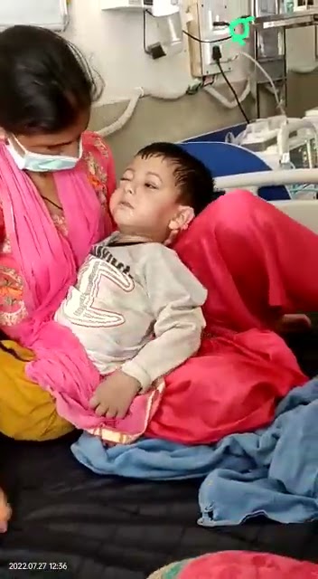 Rabies child having hydrophobia - YouTube