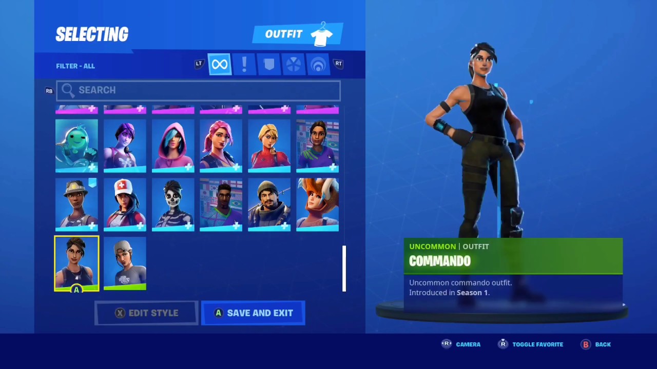 My skin collection|Fortnite| - YouTube