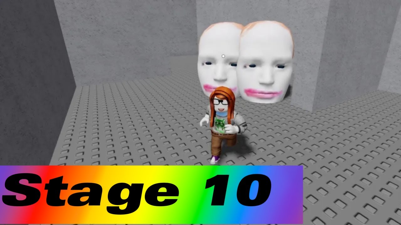 Escape Running Head - STAGE 10 - ROBLOX Gameplay - YouTube